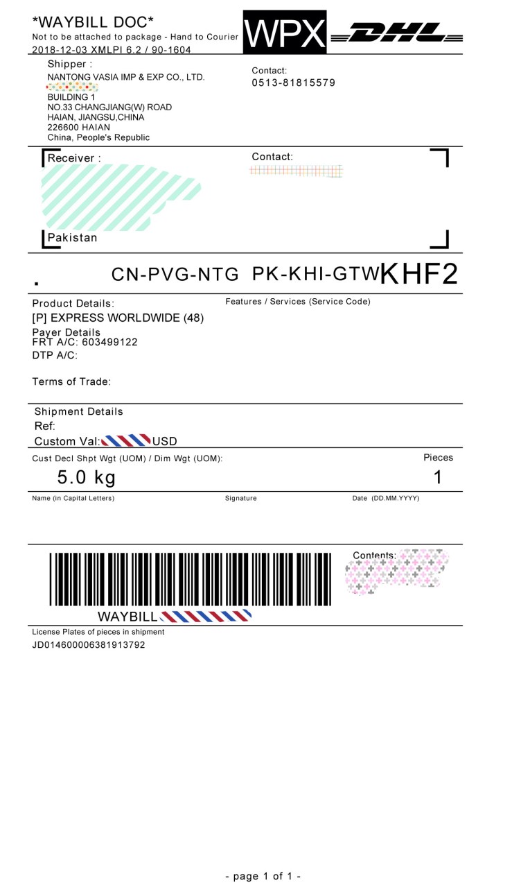 Diverse Payment Terms – L&S CIJ Codification Parts