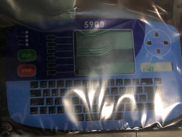 Linx Keybaord 5900 Keypad Membrane – L&S CIJ Codification Parts