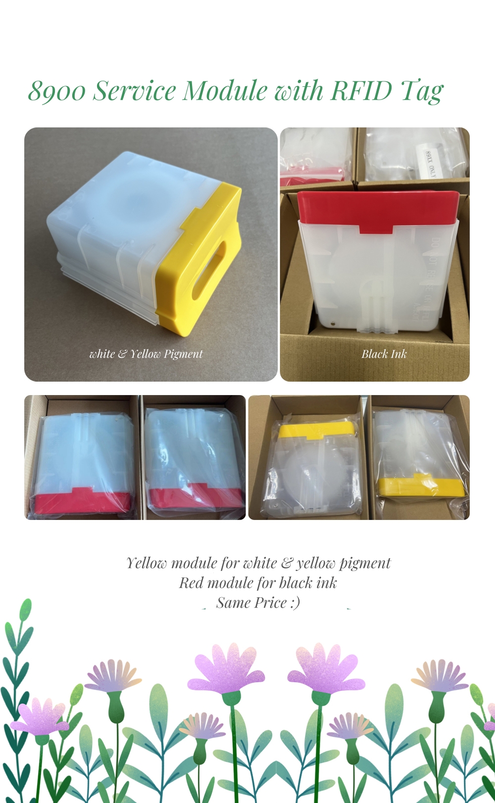 Compatible Linx Service Modules with RFID Tag – L&S CIJ Codification Parts