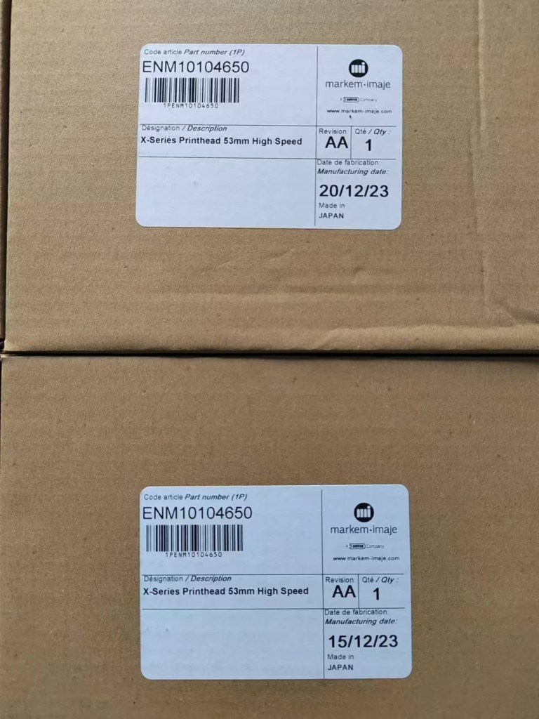 ENM10104650 X-Series Printhead 53mm High Speed – L&S CIJ Codification Parts